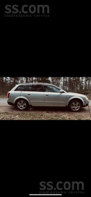Grey Audi A4 2003 in Tukums, with an engine capacity of 1.90 L and mileage of 451 thousand km for 500 €, photo 2 on AUTOMOTO.COM.LV