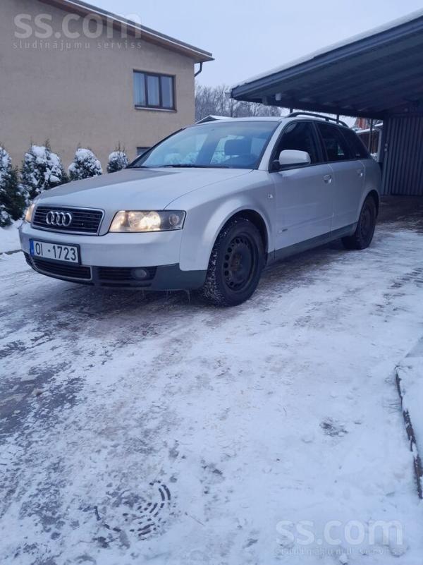 Pelēks Audi A4 2003 Cēsis, ar dzinēja tilpumu 1.90 L un nobraukumu 393 tūkst. km par 1550 €, foto 1 vietnē AUTOMOTO.COM.LV