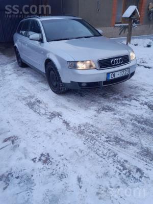 Grey Audi A4 2003 in Cesis, with an engine capacity of 1.90 L and mileage of 393 thousand km for 1550 €, photo 2 on AUTOMOTO.COM.LV