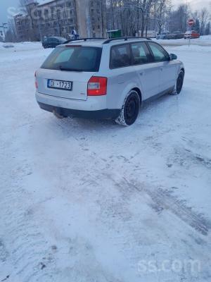 Grey Audi A4 2003 in Cesis, with an engine capacity of 1.90 L and mileage of 393 thousand km for 1550 €, photo 4 on AUTOMOTO.COM.LV