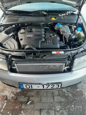 Grey Audi A4 2003 in Cesis, with an engine capacity of 1.90 L and mileage of 393 thousand km for 1550 €, photo 14 on AUTOMOTO.COM.LV