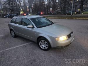 Grey Audi A4 2003 in Riga, with an engine capacity of 2.00 L and mileage of 316 thousand km for 1150 €, photo 2 on AUTOMOTO.COM.LV