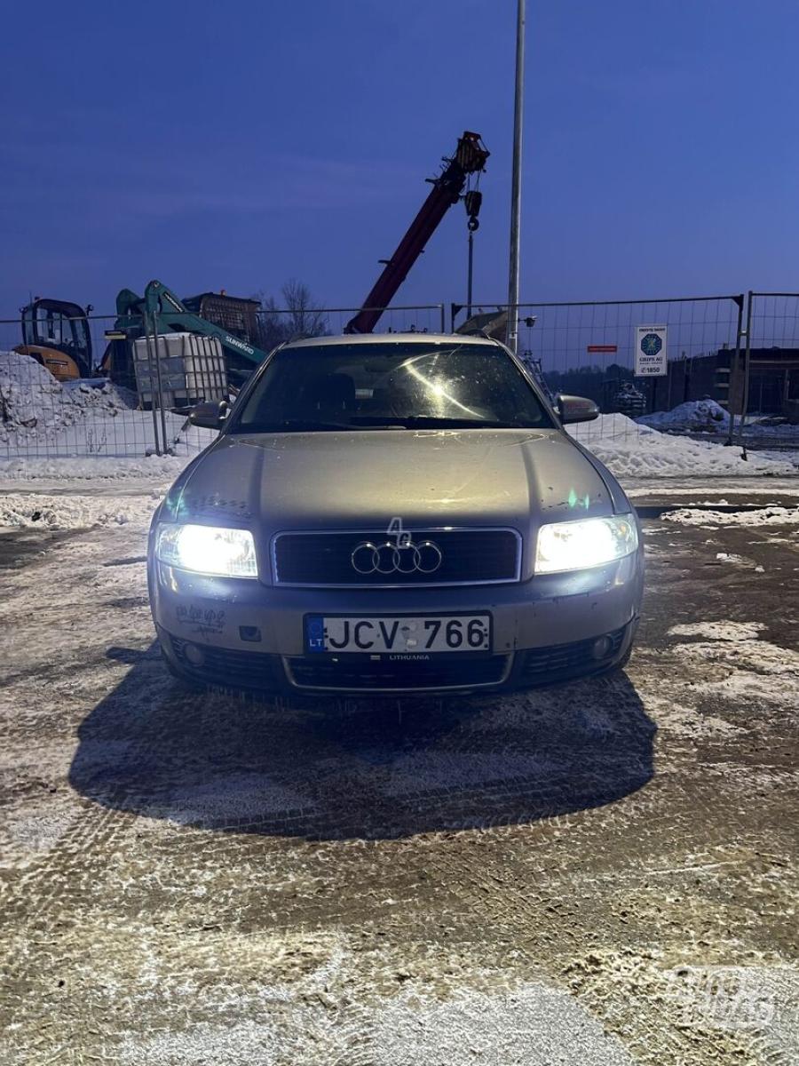 Grey Audi A4 2003 in Vilnius, with an engine capacity of 1.90 L and mileage of 620 thousand km for 950 €, photo 1 on AUTOMOTO.COM.LV