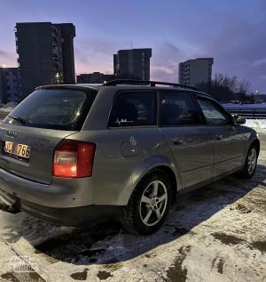 Grey Audi A4 2003 in Vilnius, with an engine capacity of 1.90 L and mileage of 620 thousand km for 950 €, photo 6 on AUTOMOTO.COM.LV