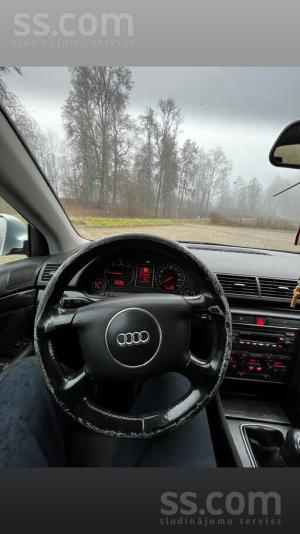 Pelēks Audi A4 2003 Krāslava, ar dzinēja tilpumu 1.90 L un nobraukumu 391 tūkst. km par 1500 €, foto 2 vietnē AUTOMOTO.COM.LV