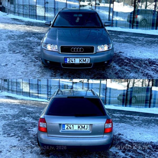 Grey Audi A4 2003 in Tallinn, with an engine capacity of 2.00 L and mileage of 360 thousand km for 1899 €, photo 6 on AUTOMOTO.COM.LV