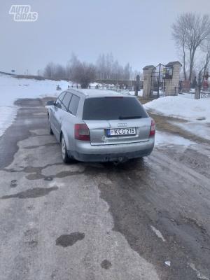 Pelēks Audi A4 2003 Viļņa, ar dzinēja tilpumu 1.90 L un nobraukumu 325 tūkst. km par 620 €, foto  vietnē AUTOMOTO.COM.LV