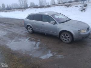 Pelēks Audi A4 2003 Viļņa, ar dzinēja tilpumu 1.90 L un nobraukumu 325 tūkst. km par 620 €, foto 3 vietnē AUTOMOTO.COM.LV
