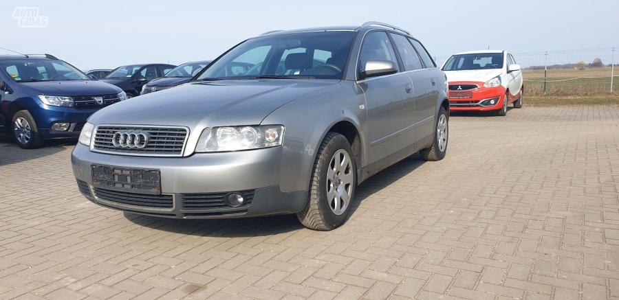 Grey Audi A4 2003 in Kedainiai, with an engine capacity of 1.90 L and mileage of 268 thousand km for 2000 €, photo 5 on AUTOMOTO.COM.LV