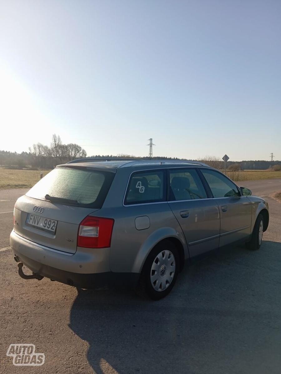 Pelēks Audi A4 2003 Kazlų Rūda, ar dzinēja tilpumu 2.00 L un nobraukumu 390 tūkst. km par 1250 €, foto 5 vietnē AUTOMOTO.COM.LV