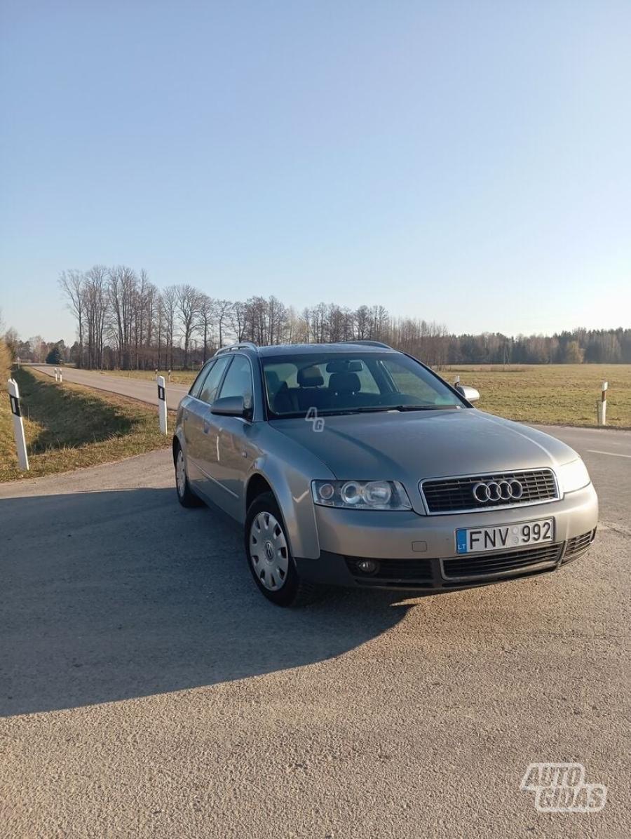 Pelēks Audi A4 2003 Kazlų Rūda, ar dzinēja tilpumu 2.00 L un nobraukumu 390 tūkst. km par 1250 €, foto 7 vietnē AUTOMOTO.COM.LV