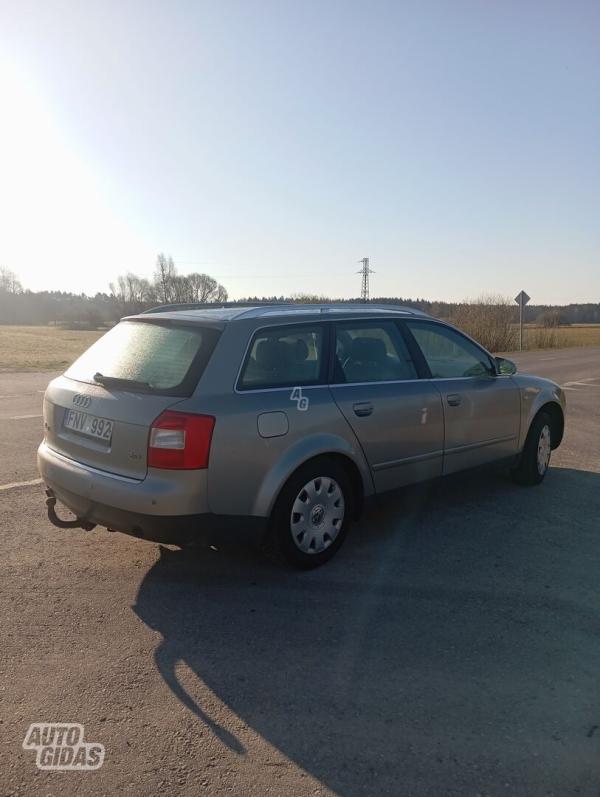 Pelēks Audi A4 2003 Kazlų Rūda, ar dzinēja tilpumu 2.00 L un nobraukumu 390 tūkst. km par 1250 €, foto 7 vietnē AUTOMOTO.COM.LV