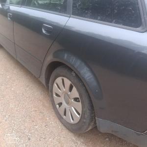 Grey Audi A4 2003 in Alytus, with an engine capacity of 1.90 L and mileage of 386 thousand km for 1900 €, photo 6 on AUTOMOTO.COM.LV