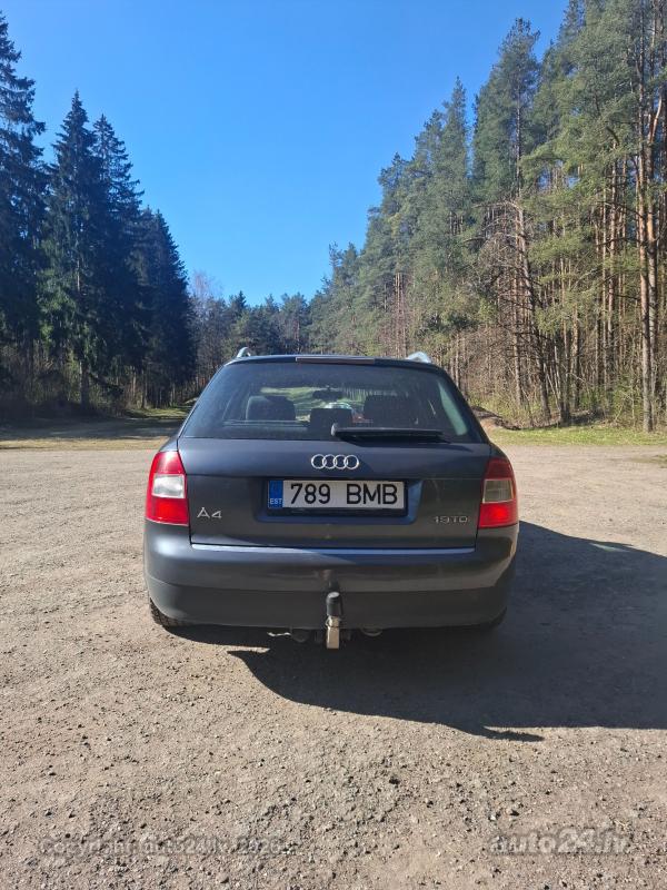 Grey Audi A4 2003 in Rakvere, with an engine capacity of 1.90 L and mileage of 350 thousand km for 1500 €, photo 2 on AUTOMOTO.COM.LV