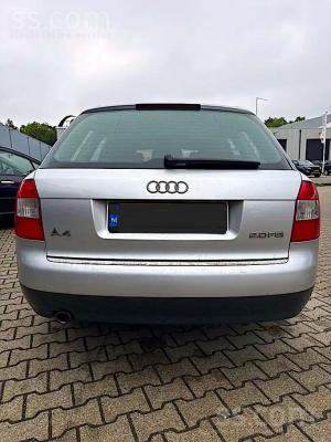 Grey Audi A4 2003 in Riga, with an engine capacity of 2.00 L and mileage of 223 thousand km for 2600 €, photo 5 on AUTOMOTO.COM.LV