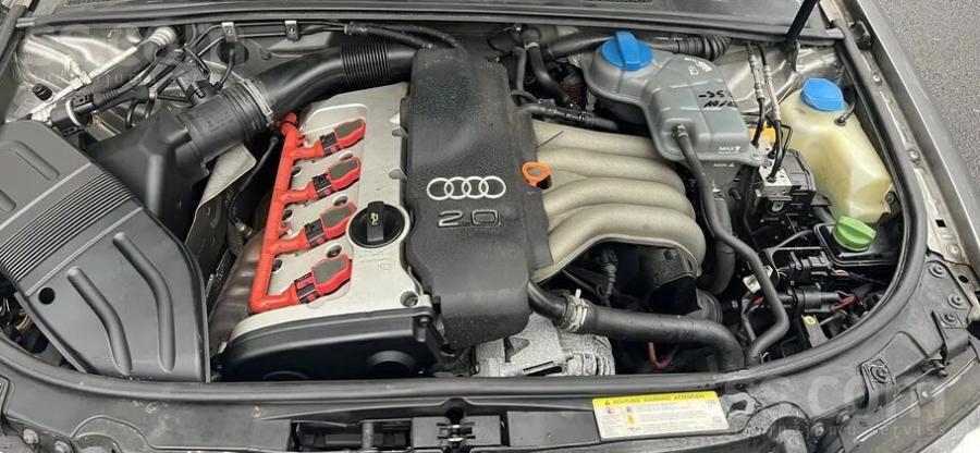 Grey Audi A4 2003 in Riga, with an engine capacity of 2.00 L and mileage of 223 thousand km for 2600 €, photo 9 on AUTOMOTO.COM.LV