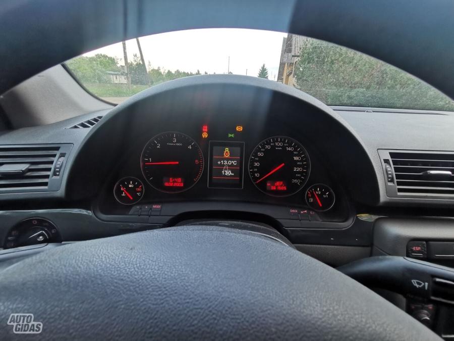 Grey Audi A4 2003 in Silute, with an engine capacity of 2.50 L and mileage of 362 thousand km for 850 €, photo 8 on AUTOMOTO.COM.LV