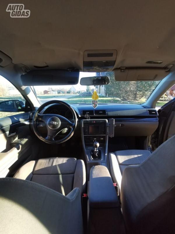 Pelēks Audi A4 2003 Šilutė, ar dzinēja tilpumu 2.50 L un nobraukumu 362 tūkst. km par 850 €, foto 8 vietnē AUTOMOTO.COM.LV