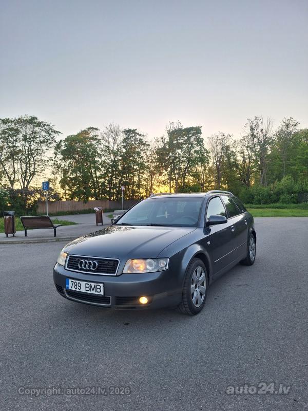 Grey Audi A4 2003 in Tallinn, with an engine capacity of 1.90 L and mileage of 349 thousand km for 1999 €, photo 1 on AUTOMOTO.COM.LV