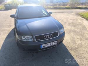 Pelēks Audi A4 2003 Jēkabpils, ar dzinēja tilpumu 2.50 L un nobraukumu 321 tūkst. km par 1300 €, foto  vietnē AUTOMOTO.COM.LV