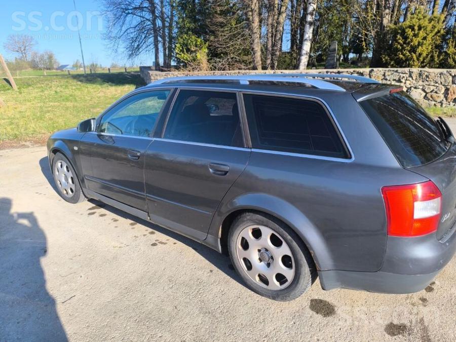 Pelēks Audi A4 2003 Jēkabpils, ar dzinēja tilpumu 2.50 L un nobraukumu 321 tūkst. km par 1300 €, foto 10 vietnē AUTOMOTO.COM.LV
