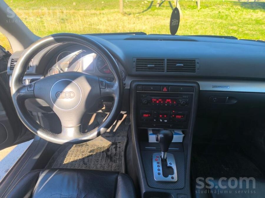 Pelēks Audi A4 2003 Jēkabpils, ar dzinēja tilpumu 2.50 L un nobraukumu 321 tūkst. km par 1300 €, foto 18 vietnē AUTOMOTO.COM.LV