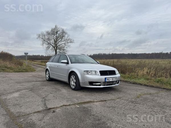 Grey Audi A4 2003 in Liepaja, with an engine capacity of 1.90 L and mileage of 312 thousand km for 3000 €, photo 1 on AUTOMOTO.COM.LV