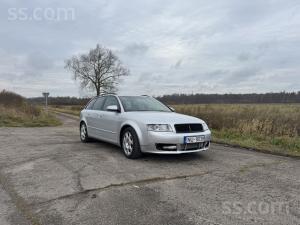 Grey Audi A4 2003 in Liepaja, with an engine capacity of 1.90 L and mileage of 312 thousand km for 3000 €, photo  on AUTOMOTO.COM.LV