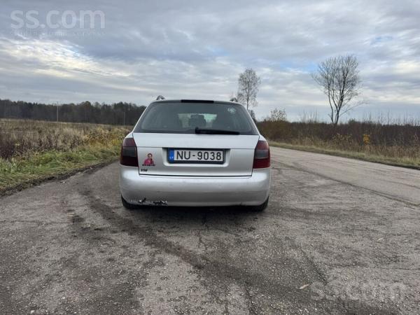 Grey Audi A4 2003 in Liepaja, with an engine capacity of 1.90 L and mileage of 312 thousand km for 3000 €, photo 4 on AUTOMOTO.COM.LV