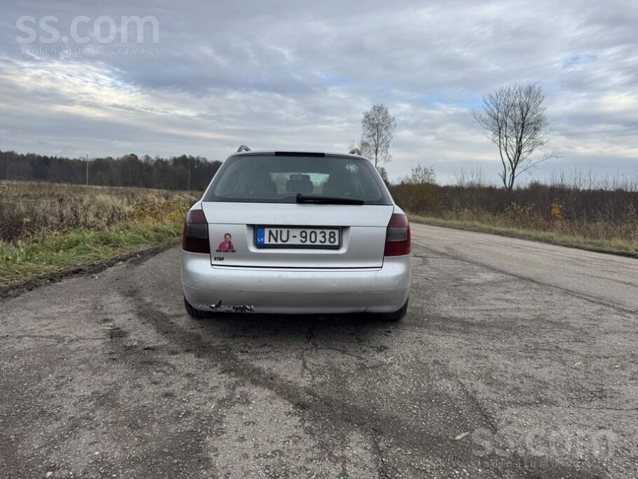 Grey Audi A4 2003 in Liepaja, with an engine capacity of 1.90 L and mileage of 312 thousand km for 3000 €, photo 5 on AUTOMOTO.COM.LV