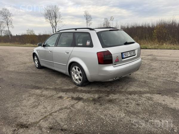 Grey Audi A4 2003 in Liepaja, with an engine capacity of 1.90 L and mileage of 312 thousand km for 3000 €, photo 5 on AUTOMOTO.COM.LV