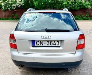 Grey Audi A4 2003 in Riga, with an engine capacity of 2.00 L and mileage of 225 thousand km for 2500 €, photo 9 on AUTOMOTO.COM.LV