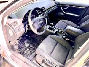 Grey Audi A4 2003 in Riga, with an engine capacity of 2.00 L and mileage of 225 thousand km for 2500 €, photo 13 on AUTOMOTO.COM.LV