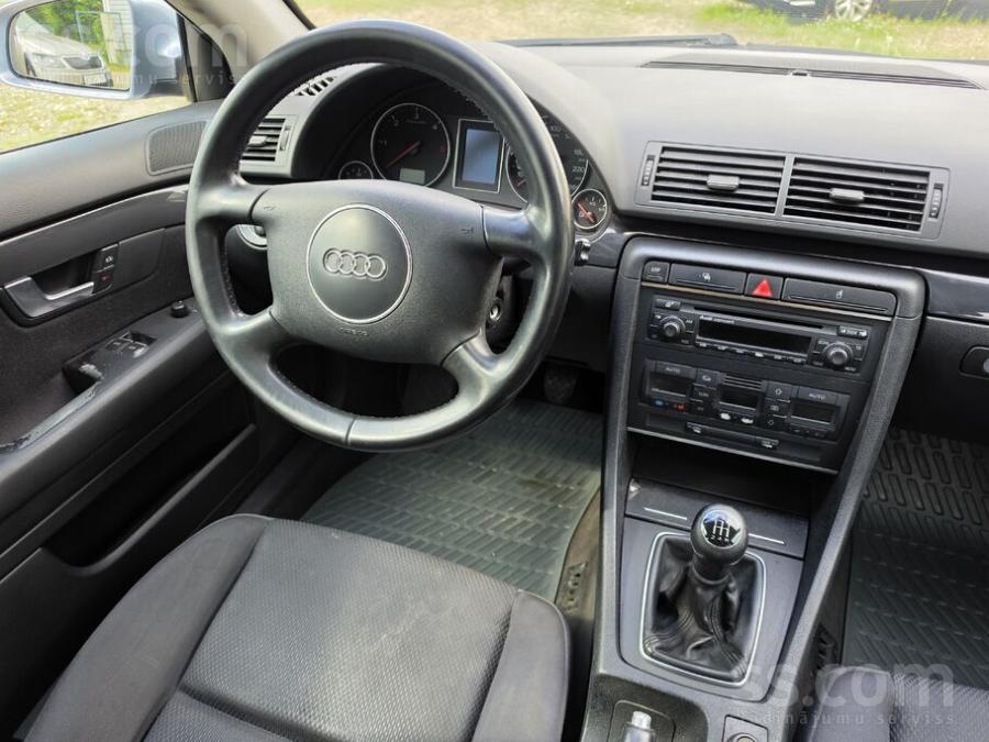 Pelēks Audi A4 2003 Rēzekne, ar dzinēja tilpumu 1.90 L un nobraukumu 0 tūkst. km par 2100 €, foto 12 vietnē AUTOMOTO.COM.LV