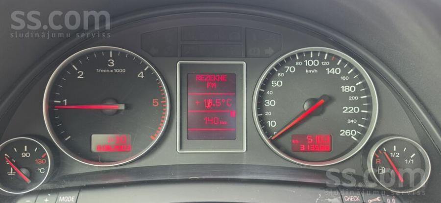 Pelēks Audi A4 2003 Rēzekne, ar dzinēja tilpumu 1.90 L un nobraukumu 0 tūkst. km par 2100 €, foto 14 vietnē AUTOMOTO.COM.LV