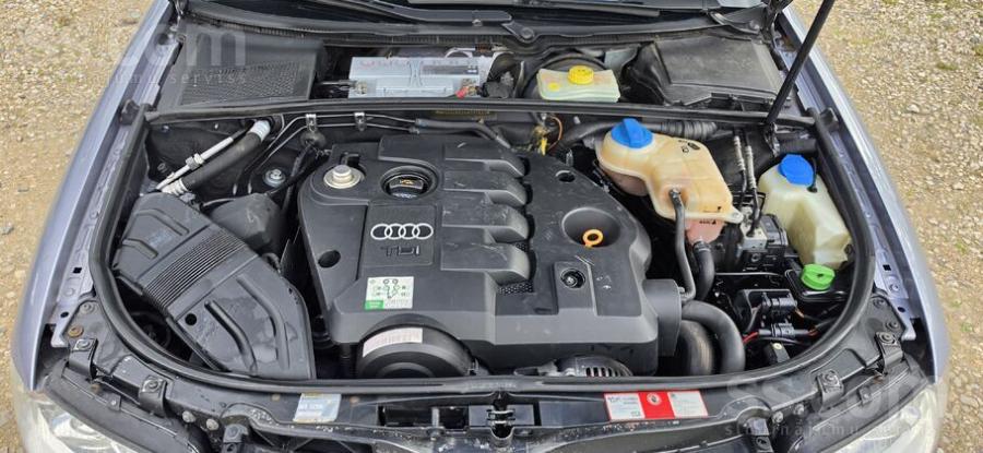 Pelēks Audi A4 2003 Rēzekne, ar dzinēja tilpumu 1.90 L un nobraukumu 0 tūkst. km par 2100 €, foto 21 vietnē AUTOMOTO.COM.LV