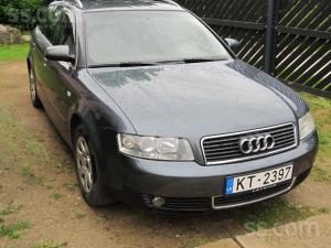 Grey Audi A4 2003 in Rezekne, with an engine capacity of 1.90 L and mileage of 274 thousand km for 2500 €, photo  on AUTOMOTO.COM.LV
