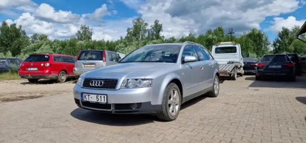 Pelēks Audi A4 2003 Valmiera, ar dzinēja tilpumu 2.00 L un nobraukumu 188 tūkst. km par 2100 €, foto 7 vietnē AUTOMOTO.COM.LV