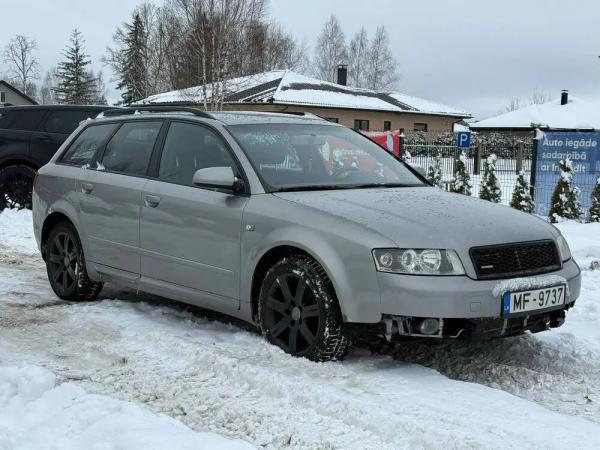 Grey Audi A4 2003 in Jelgava, with an engine capacity of 1.90 L and mileage of 330 thousand km for 1690 €, photo 3 on AUTOMOTO.COM.LV