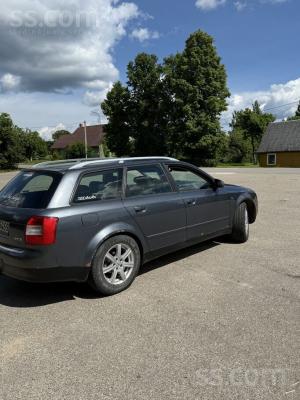 Grey Audi A4 2003 in Balvi, with an engine capacity of 1.90 L and mileage of 495 thousand km for 1600 €, photo 5 on AUTOMOTO.COM.LV