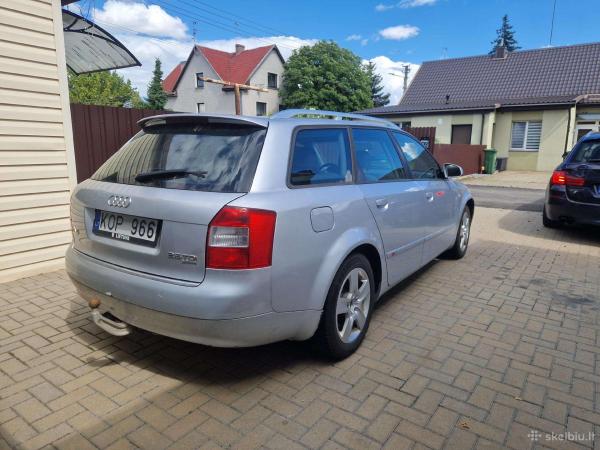 Grey Audi A4 2003 in Kaunas, with an engine capacity of 1.90 L and mileage of 336 thousand km for 1100 €, photo 3 on AUTOMOTO.COM.LV