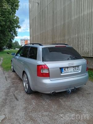 Pelēks Audi A4 2003 Talsi, ar dzinēja tilpumu 2.50 L un nobraukumu 407 tūkst. km par 1600 €, foto 5 vietnē AUTOMOTO.COM.LV
