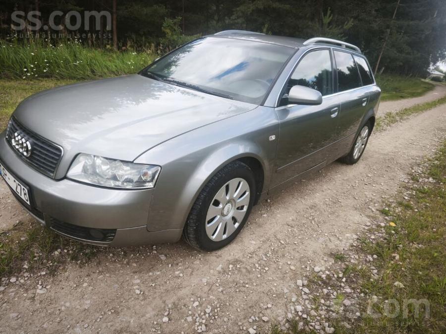 Pelēks Audi A4 2003 Bauska, ar dzinēja tilpumu 1.90 L un nobraukumu 356 tūkst. km par 720 €, foto 1 vietnē AUTOMOTO.COM.LV