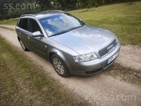 Grey Audi A4 2003 in Bauska, with an engine capacity of 1.90 L and mileage of 356 thousand km for 720 €, photo 2 on AUTOMOTO.COM.LV