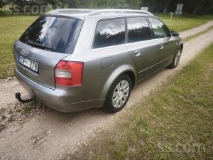 Pelēks Audi A4 2003 Bauska, ar dzinēja tilpumu 1.90 L un nobraukumu 356 tūkst. km par 720 €, foto 5 vietnē AUTOMOTO.COM.LV