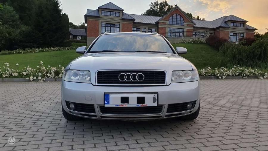 Grey Audi A4 2003 in Vilnius, with an engine capacity of 1.90 L and mileage of 284 thousand km for 1950 €, photo 4 on AUTOMOTO.COM.LV