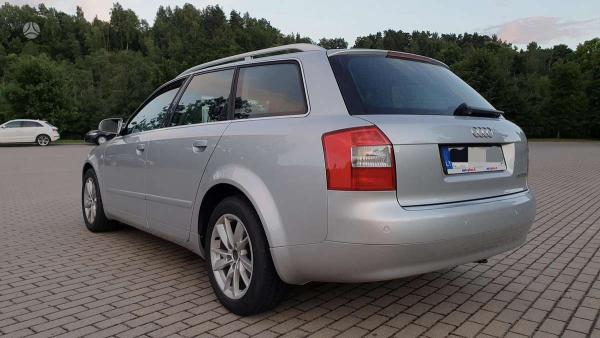 Grey Audi A4 2003 in Vilnius, with an engine capacity of 1.90 L and mileage of 284 thousand km for 1950 €, photo 6 on AUTOMOTO.COM.LV