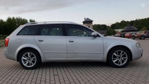 Grey Audi A4 2003 in Vilnius, with an engine capacity of 1.90 L and mileage of 284 thousand km for 1950 €, photo 8 on AUTOMOTO.COM.LV