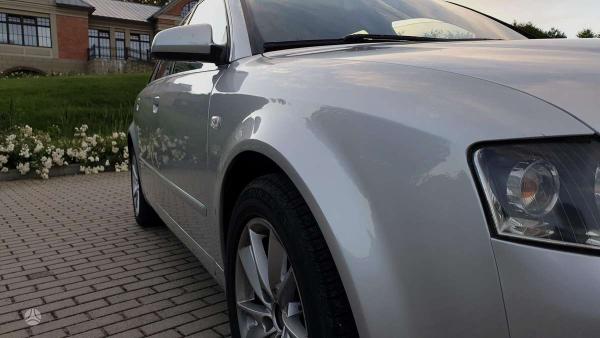 Grey Audi A4 2003 in Vilnius, with an engine capacity of 1.90 L and mileage of 284 thousand km for 1950 €, photo 9 on AUTOMOTO.COM.LV