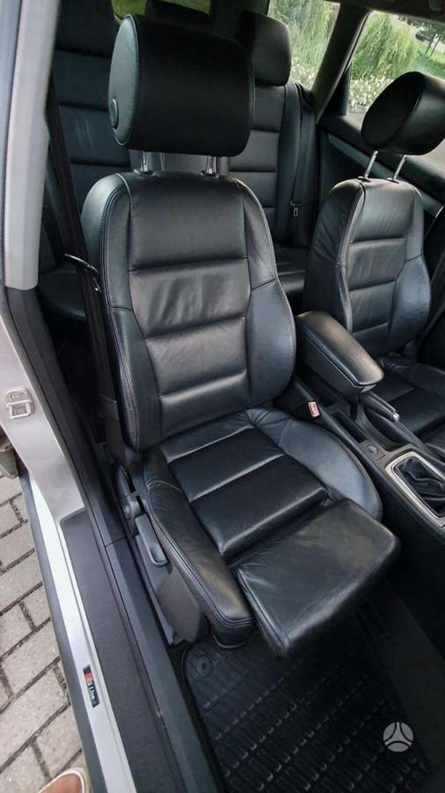 Grey Audi A4 2003 in Vilnius, with an engine capacity of 1.90 L and mileage of 284 thousand km for 1950 €, photo 18 on AUTOMOTO.COM.LV
